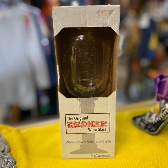 Accents | The Original Redneck Wine Glass By Carson | Poshmark